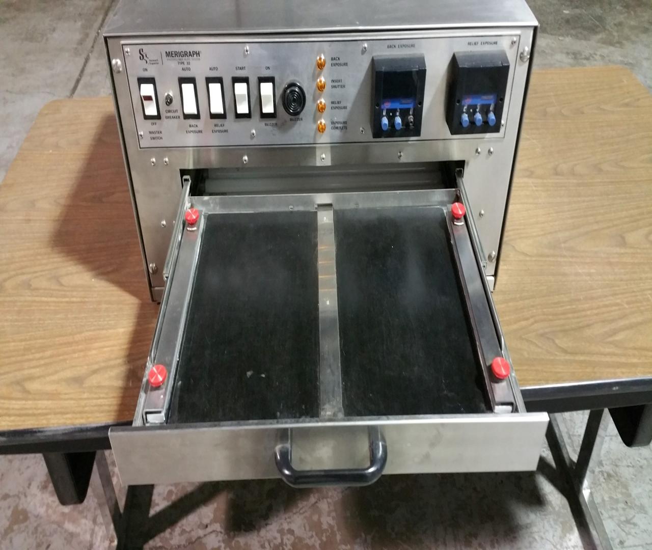 Lot #47: Merigraph Type 32 Photopolymer Platemaker - WireBids